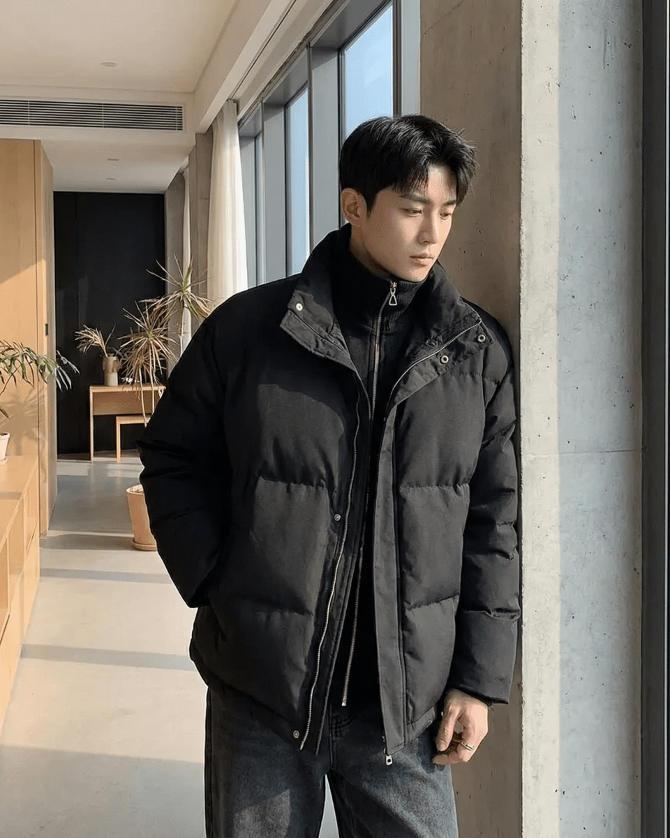 GS No. 303 Versatile Puffer Jacket – Gentleman's Seoul
